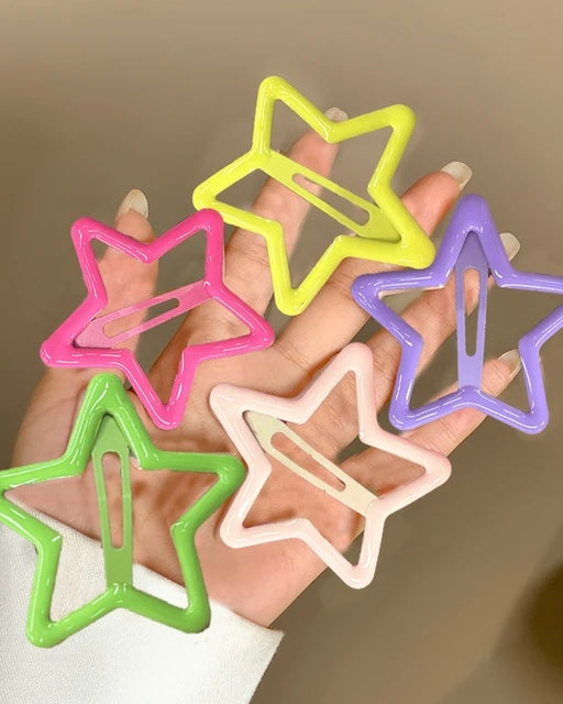 Large Star Snap Clips – Lizzis Lox