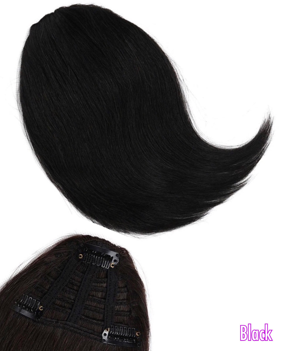 Large Clip-in Swoop Bangs – Lizzis Lox